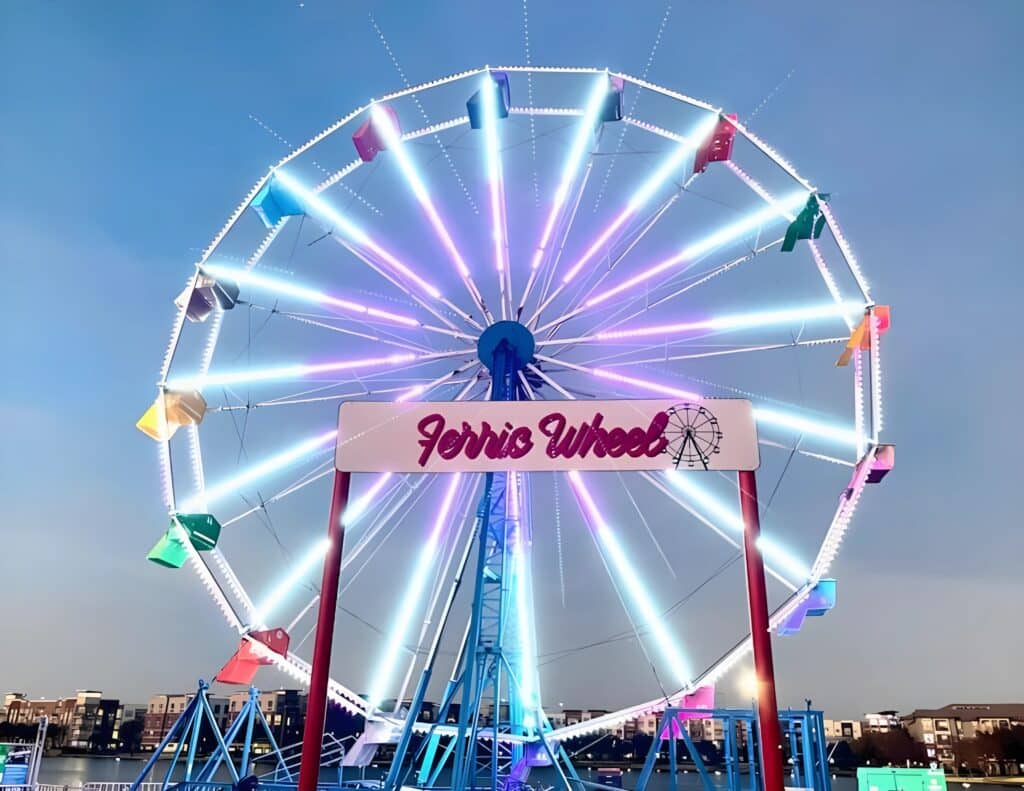 60 FT Ferris Wheel - Pro Entertainment Nashville & The Party Bus